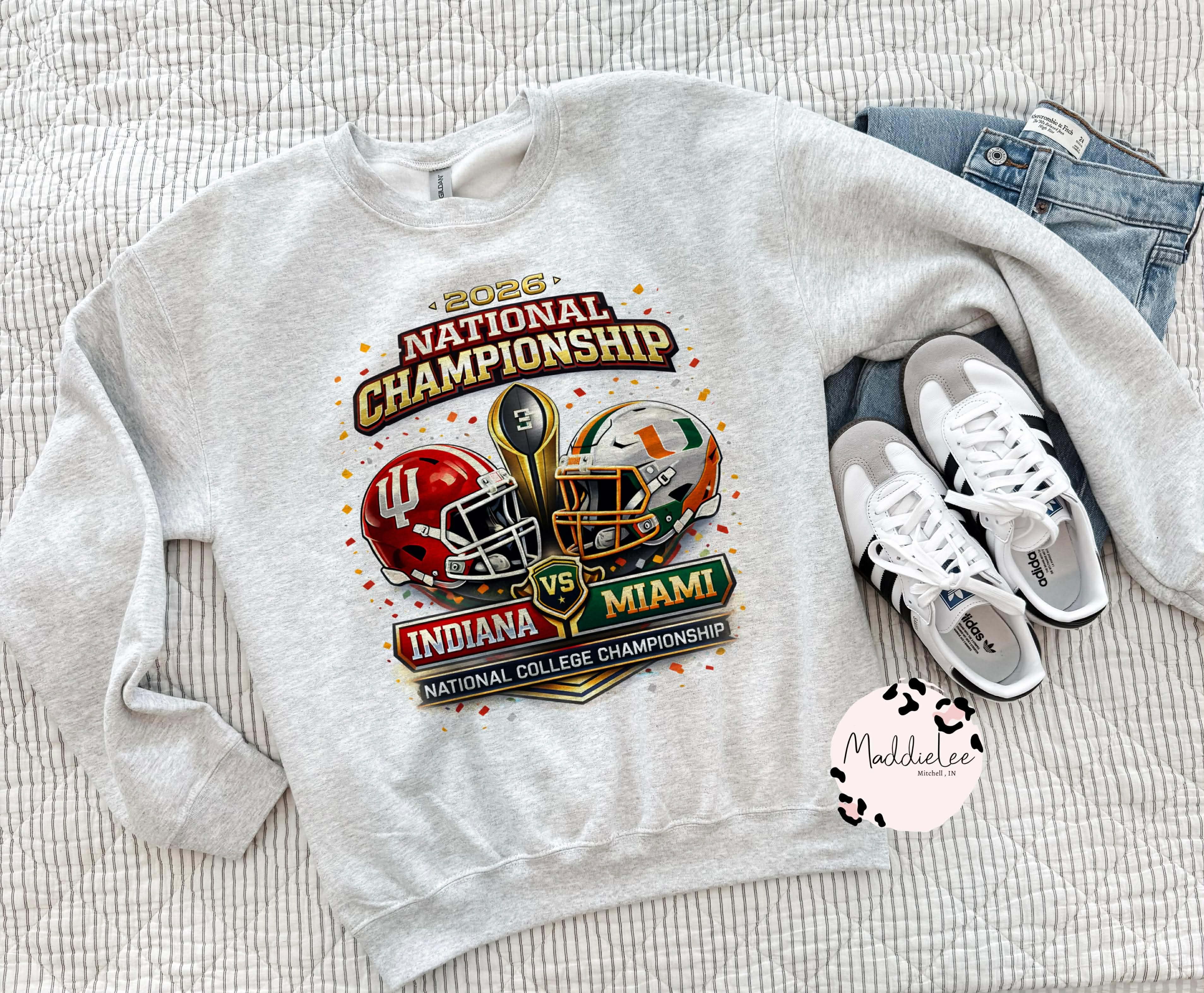 BUT WHO tee / crew – MaddieLee